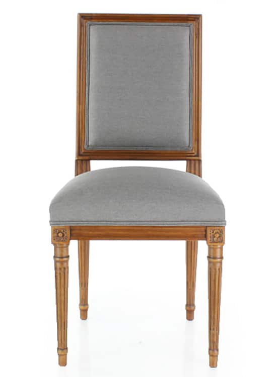Nos essentiels, la chaise style Louis XVI - Saulaie
