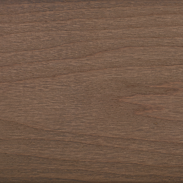 Table extensible en chêne teinte merisier et céramique brune oxydée ...