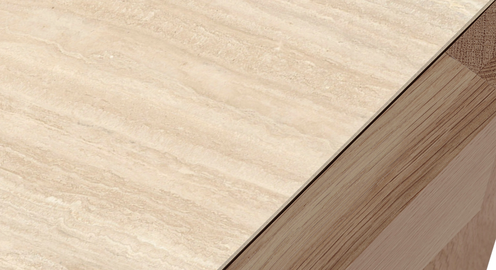 Table extensible 8 à 12 personnes en chêne et céramique allonges ...